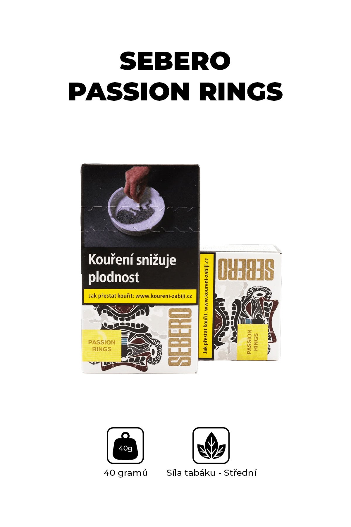 Tabák - Sebero 40g - Passion Rings